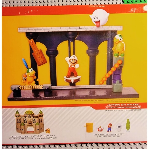 Nintendo | Toys | Super Mario Nintendo Lava Castle Deluxe Play Set 25 ...